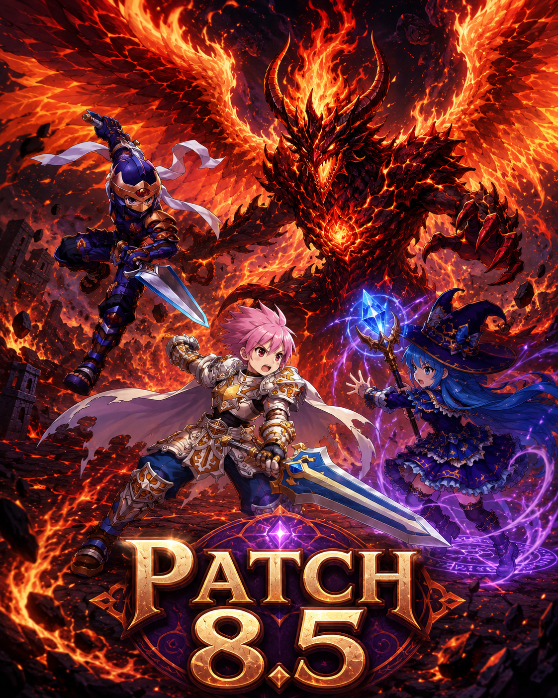 PATCH NOTES - Ruptura Infernal - Grand Fantasia Infinity